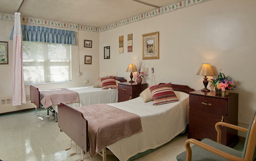 Huzurevi, bakımevi Willowdale Village, İndiana Eyaleti, foto