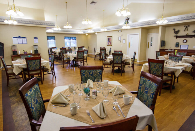 Huzurevi, bakımevi Tipton Place, İndiana Eyaleti, foto