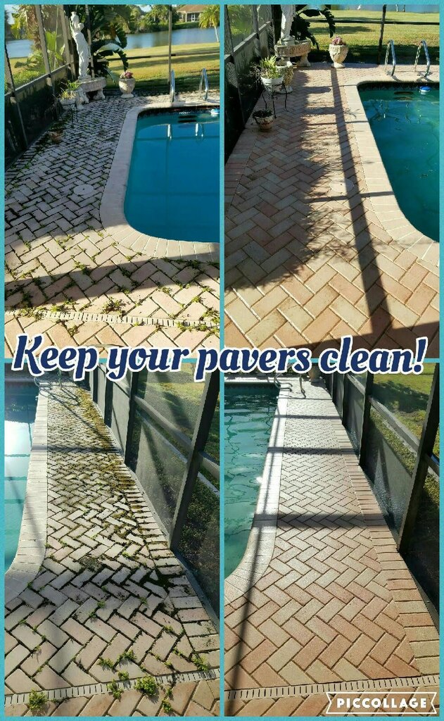 i̇nşaat firmaları Bailey's Pressure Cleaning, Florida Eyaleti, foto