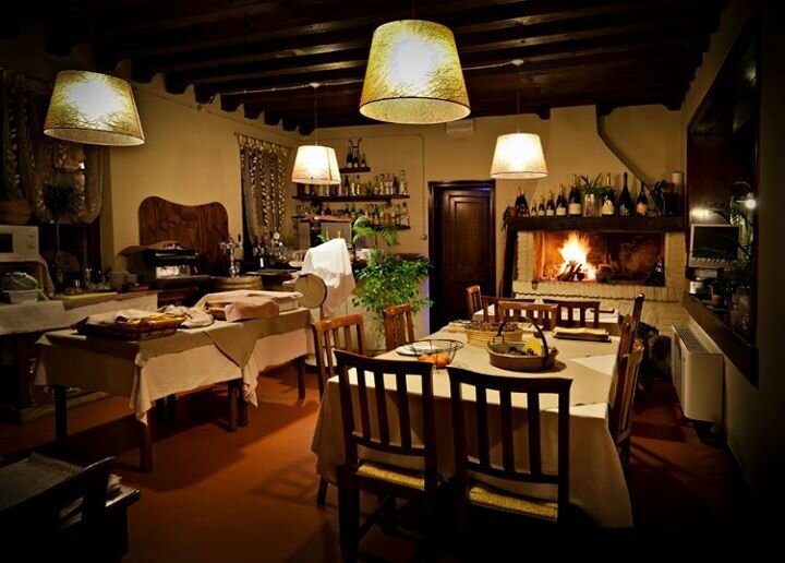 Restoran Le Terrazze sul Po, Lombardiya, foto