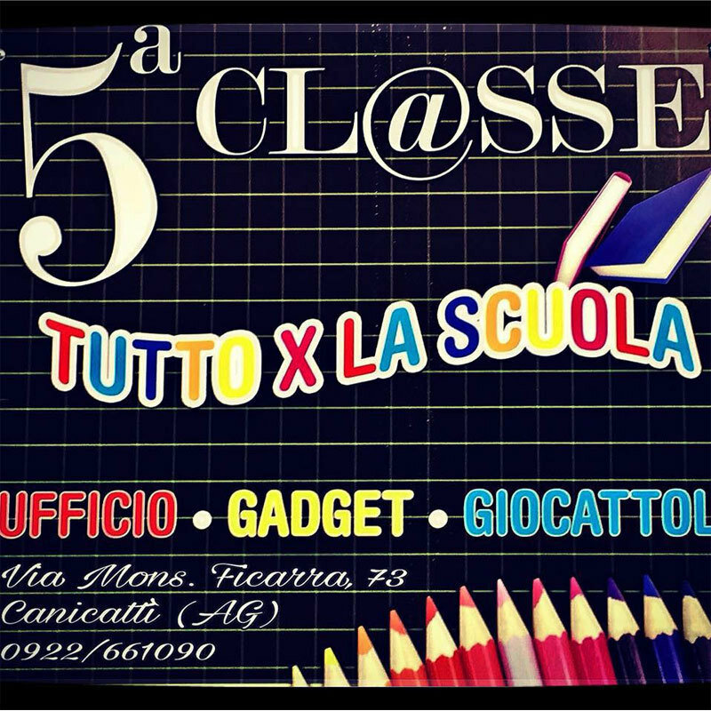 Kırtasiyeler Cartolibreria 5ª Classe, Sicilya, foto