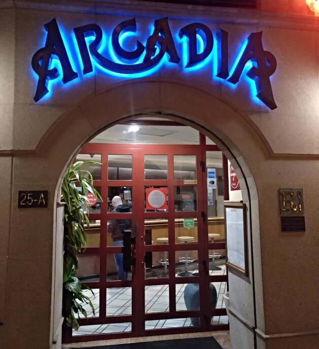 Restoran Restaurante Arcadia, Galisya, foto