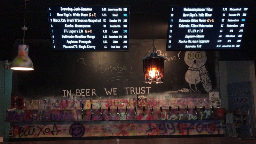 Bar I Like Craft Bar, Moskova, foto