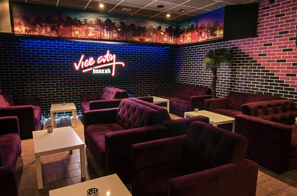 Nargile kafeler Vice City Hookah, Moskova, foto