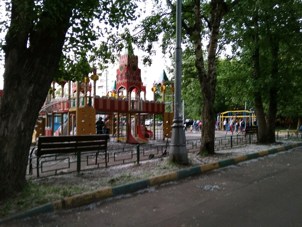 Oyun alanı Playground, Moskova, foto