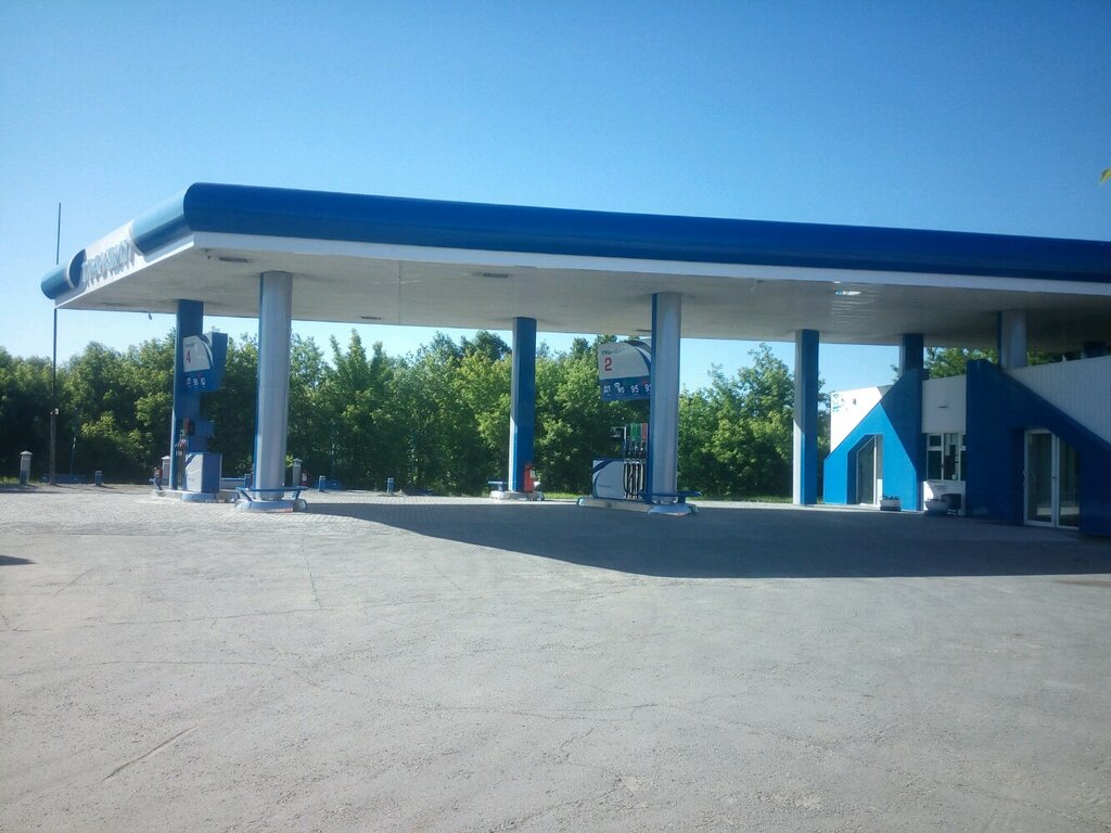 Benzin istasyonu АЗС Юниойл, Novosibirsk, foto