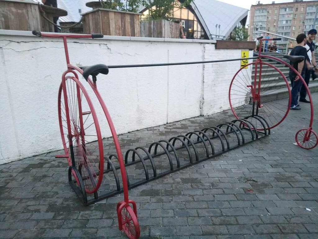 Bisiklet park yerleri Bicycle parking, Moskova, foto