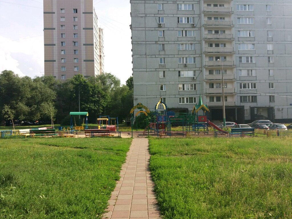 Oyun alanı Детская площадка, Moskova, foto