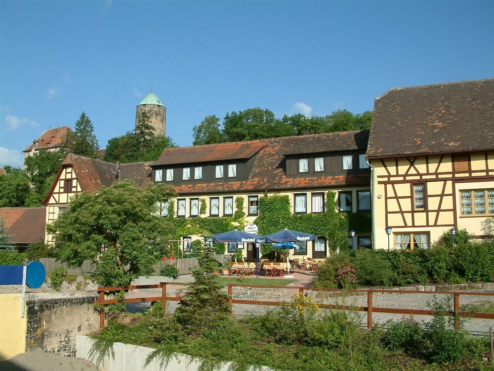 Restoran Gaststätte-Gutshof Peter Unbehauen, Bavyera, foto