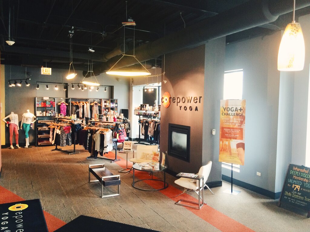 Yoga stüdyosu CorePower Yoga, Chicago, foto