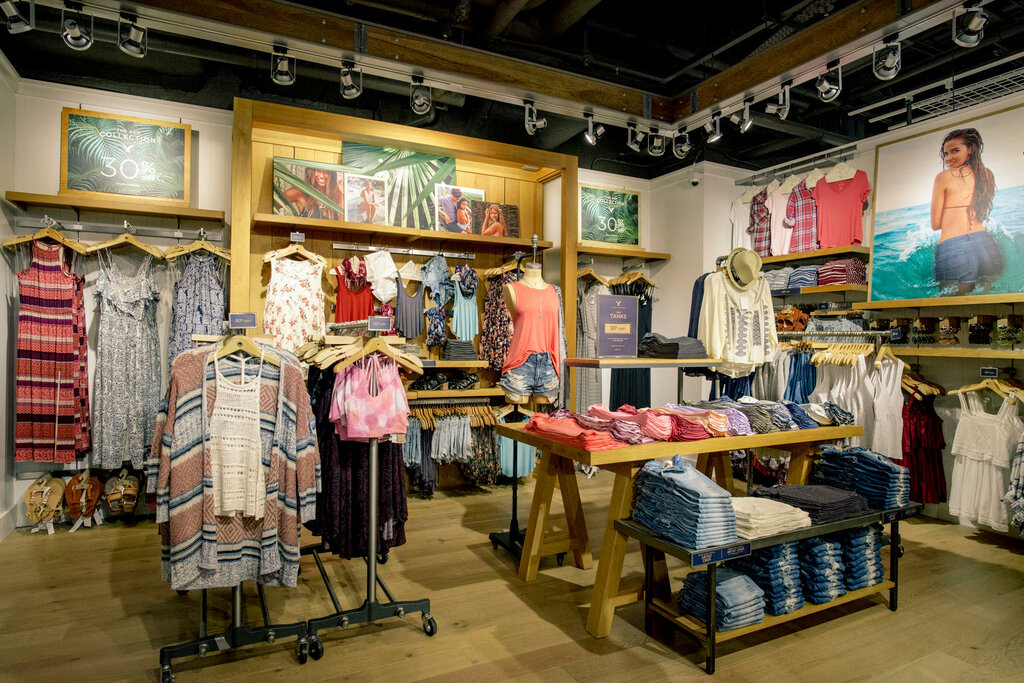 Giyim mağazası American Eagle Store, Kowloon, foto