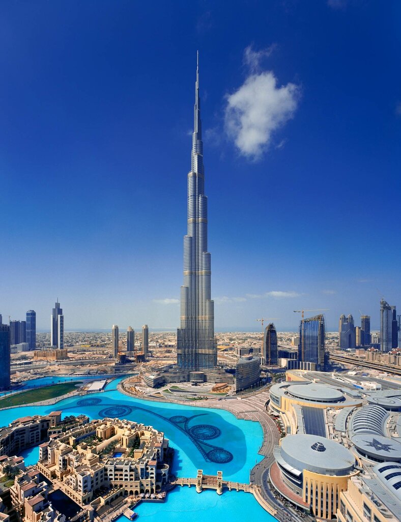 Seyir terası Burj Khalifa observation deck, Dubai, foto
