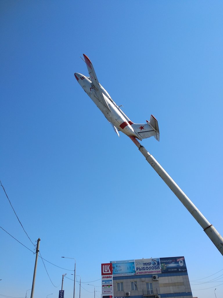 Teknoloji anıtı Самолëт, Volgogradskaya oblastı, foto