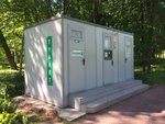 Public bathroom (Leningrad Region, Gatchina, Dvortsovy park), tuvalet  Gatchina'dan
