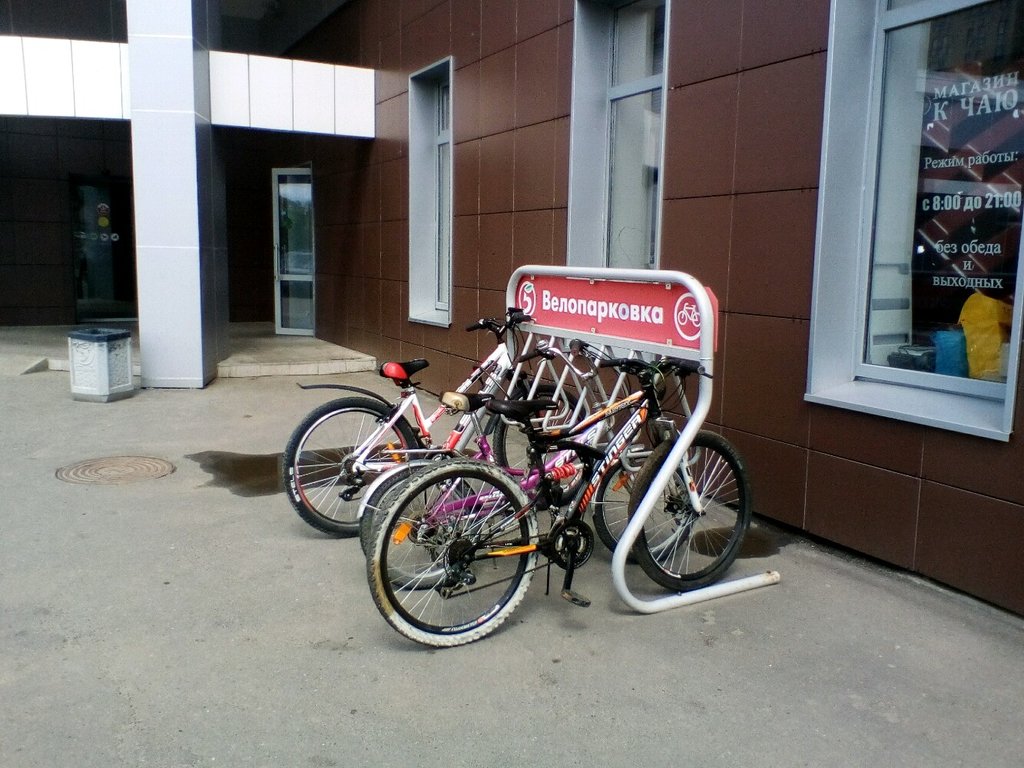 Bisiklet park yerleri Велопарковка, Kazan, foto