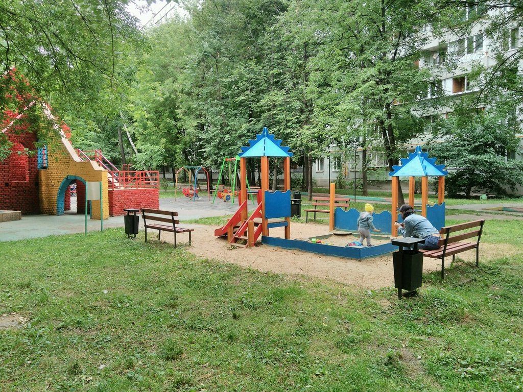 Oyun alanı Playground, Moskova, foto