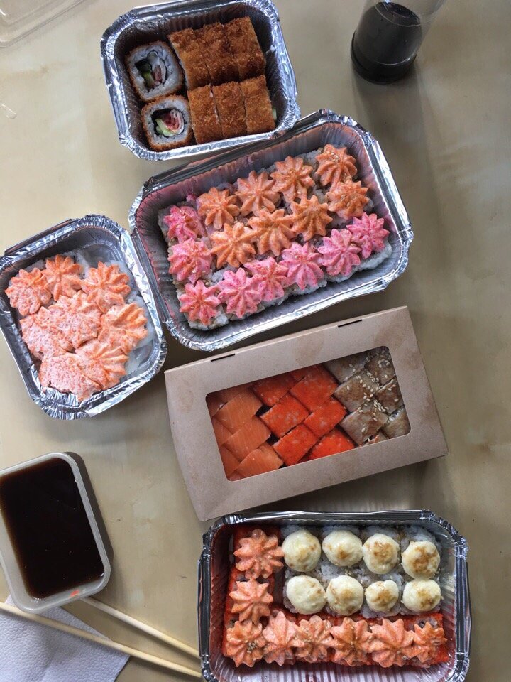 Suşi restoranı Panda, Saint‑Petersburg, foto