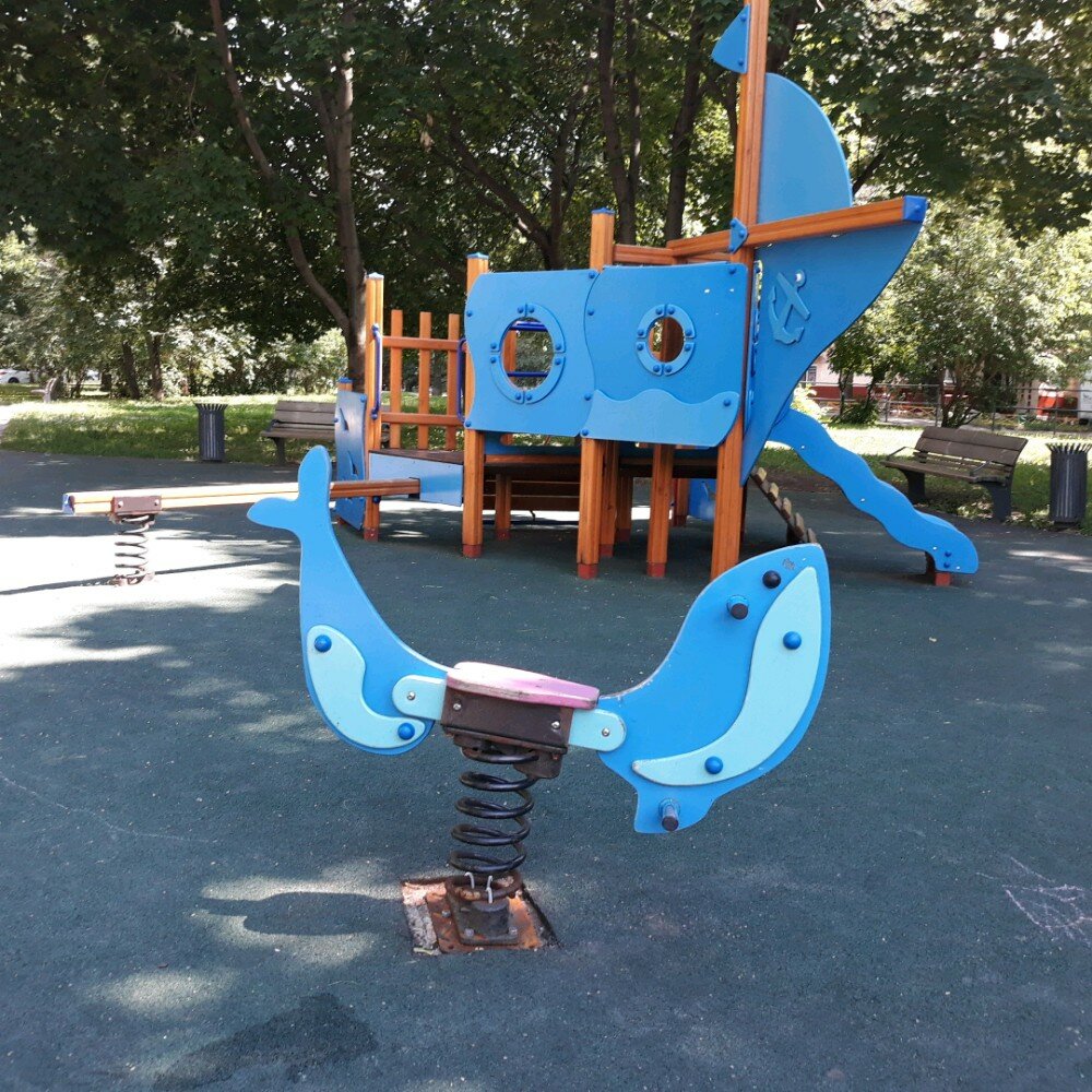 Oyun alanı Playground, Moskova, foto