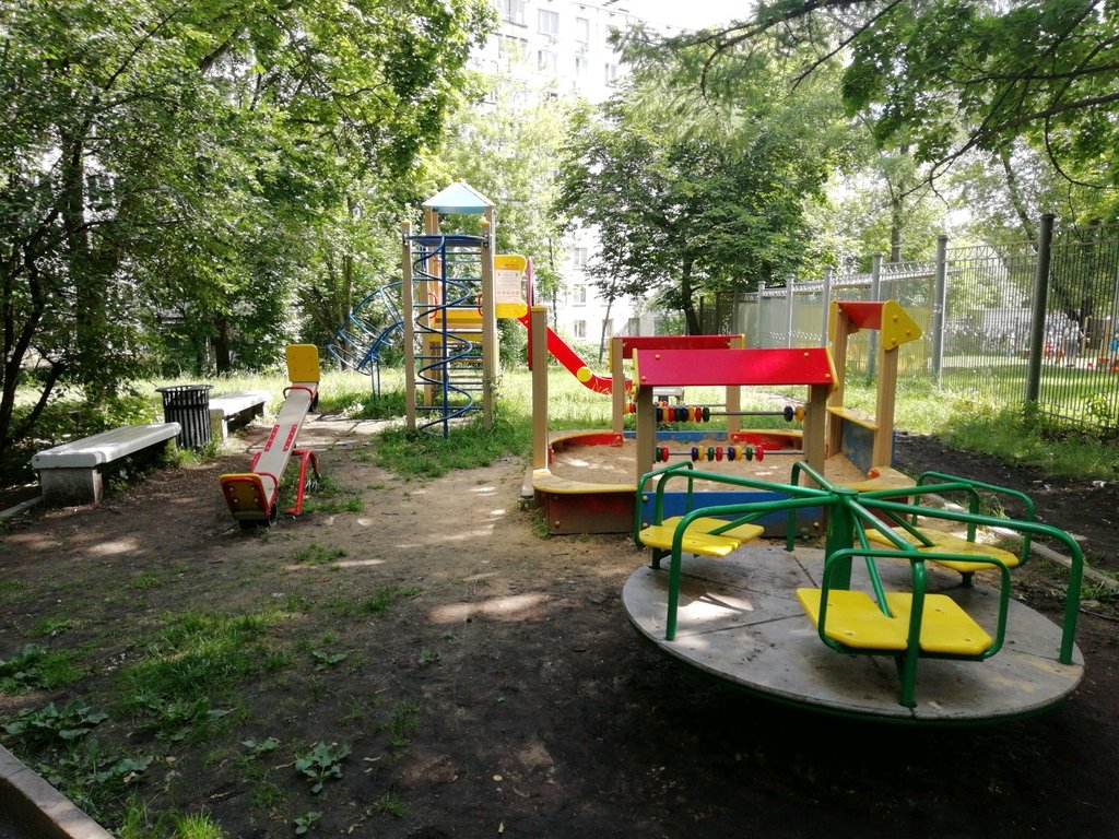 Oyun alanı Playground, Moskova, foto