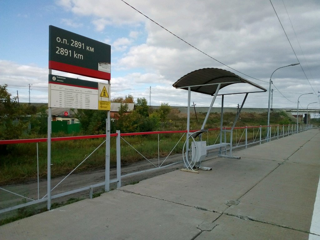 Tren istasyonu 2891 Километр, Omsk, foto