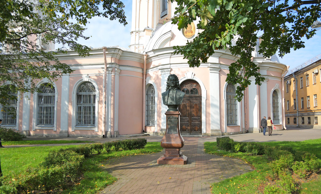 Anıt, heykel Бюст Фёдора Алексеевича Головина, Saint‑Petersburg, foto