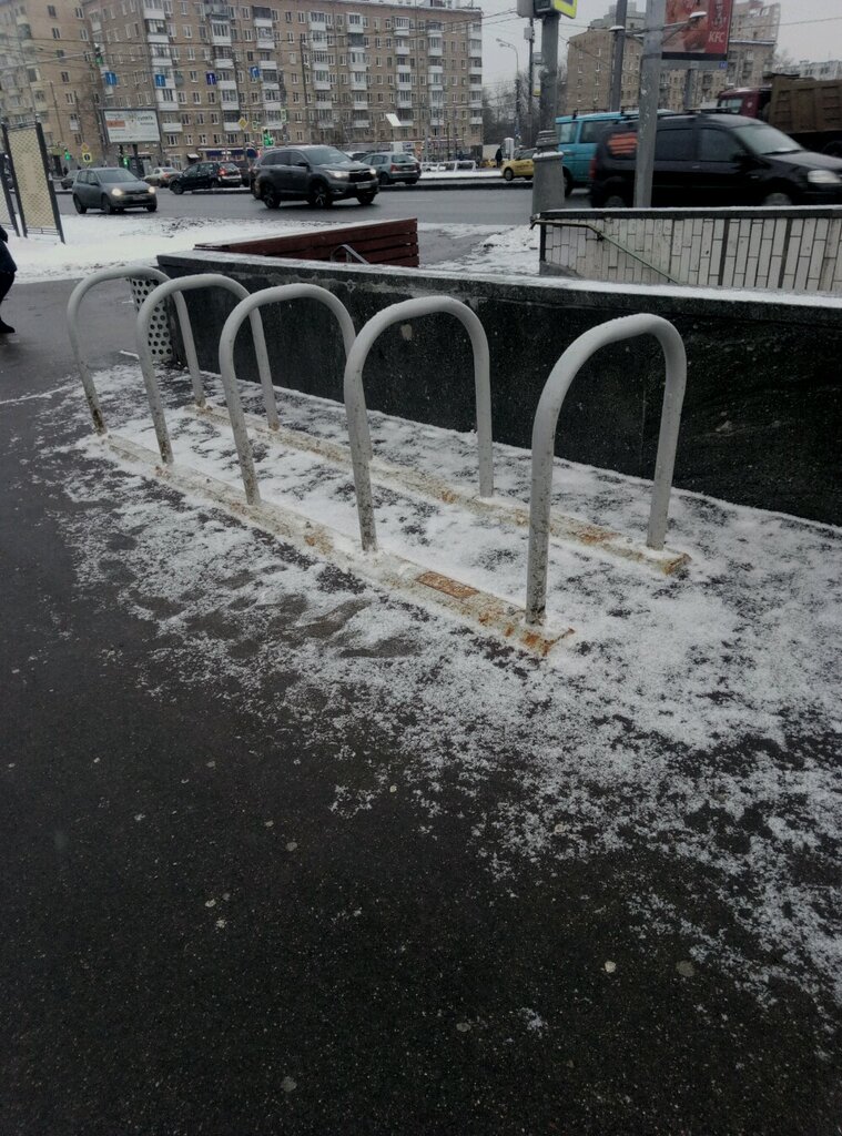 Bisiklet park yerleri Bicycle parking, Moskova, foto