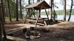 Campsite Medvedno-3 (Viciebskaja voblasc, Braslawski rajon, Drujewski sielsaviet), kamp alanları  Vitebskaya oblastından