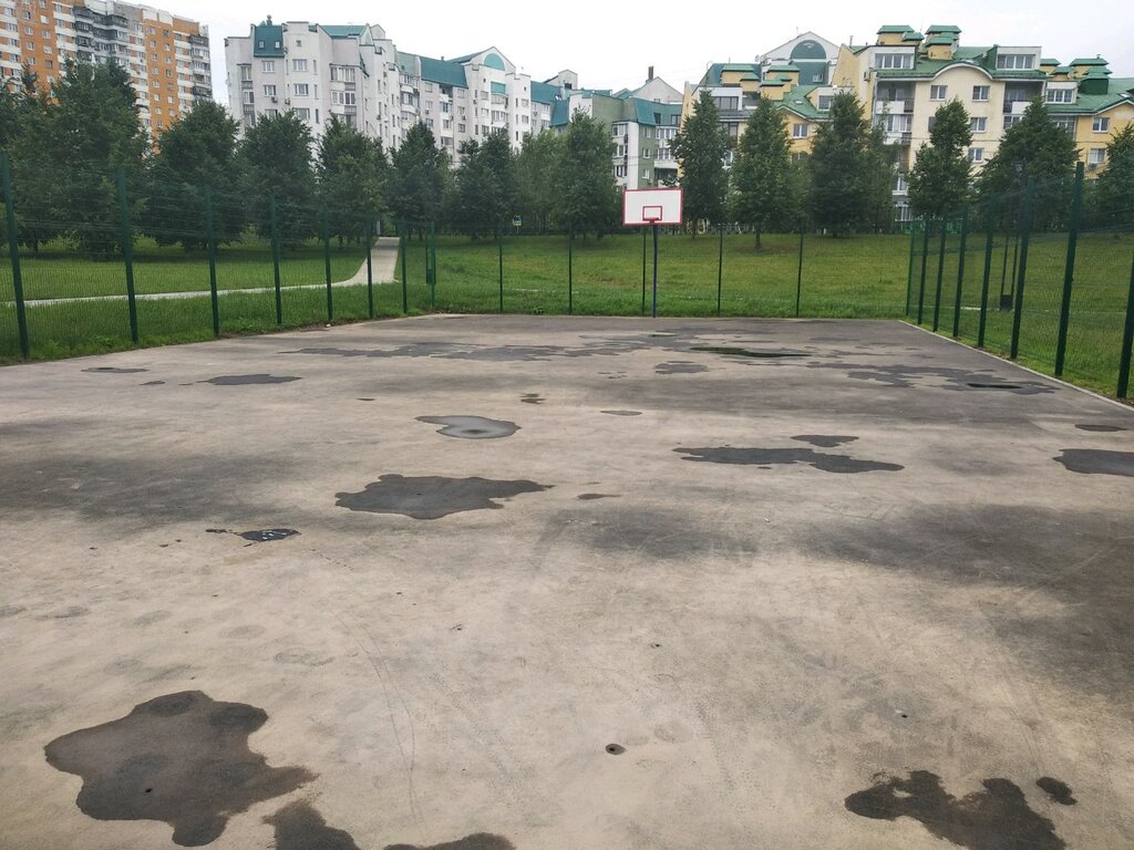 Spor alanı Баскетбольная площадка, Moskova, foto