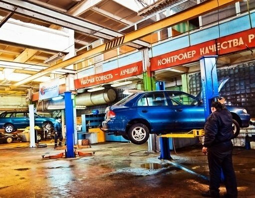 Araç muayene istasyonları Legautotrans, Minsk, foto