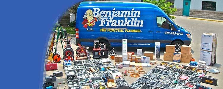Sıhhi tesisat hizmetleri Benjamin Franklin The Punctual Plumber, Wichita, foto
