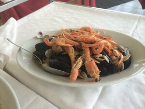 Trattoria O' Pescatore (Largo San Francesco d'Assisi No:5, Civitavecchia), restoran  Civitavecchia'dan