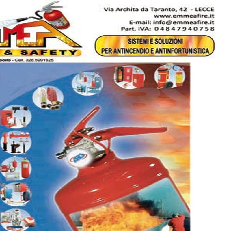 Yangın ekipmanları Emmea Fire & Safety, Lecce, foto