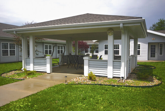 Huzurevi, bakımevi Monroe Place, İndiana Eyaleti, foto