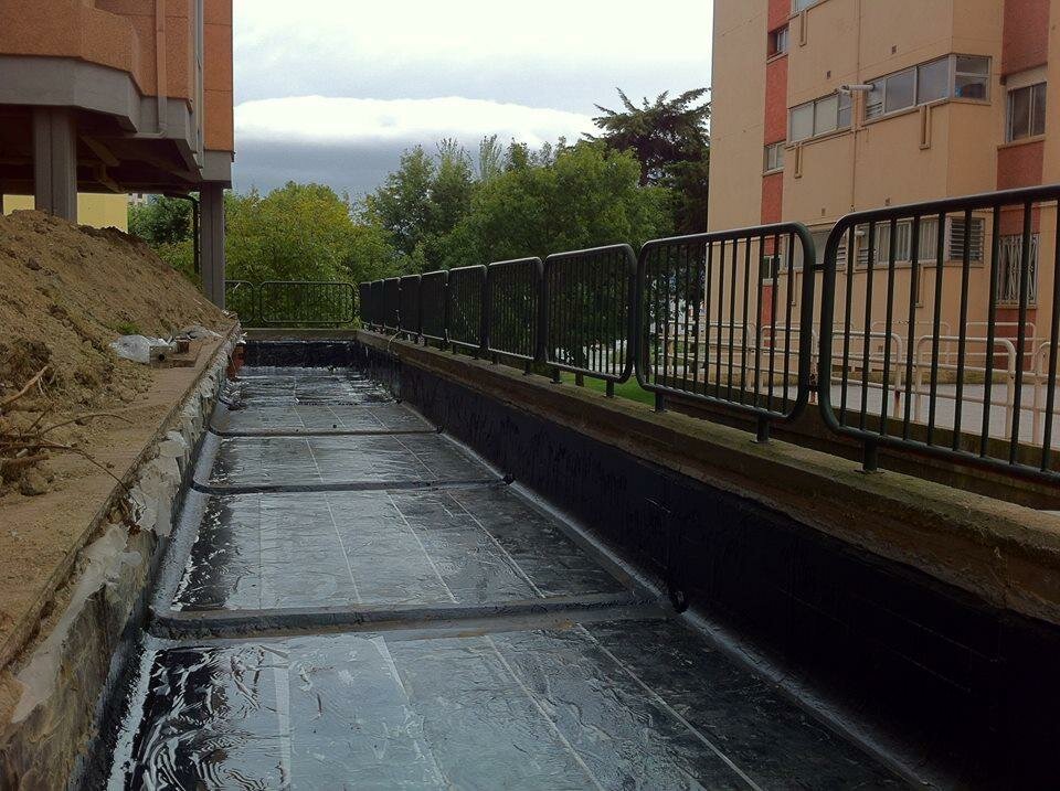 Çatı ve çatı materyalleri Imperbem, Galisya, foto