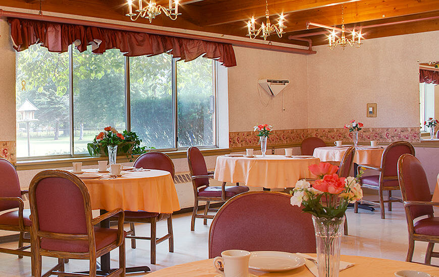 Huzurevi, bakımevi Elkhart Meadows, İndiana Eyaleti, foto