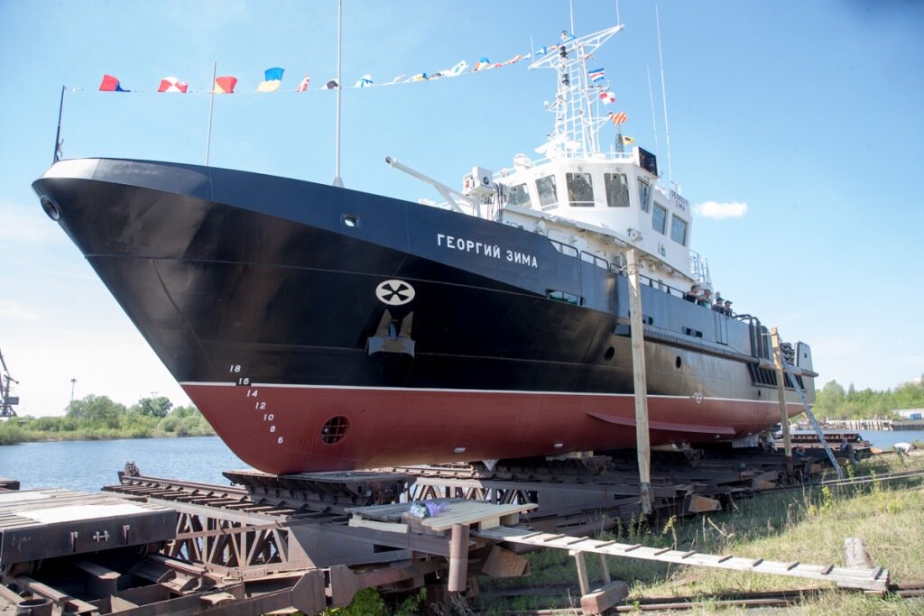 Tersaneler Zavod Nizhegorodsky teplokhod, Bor, foto