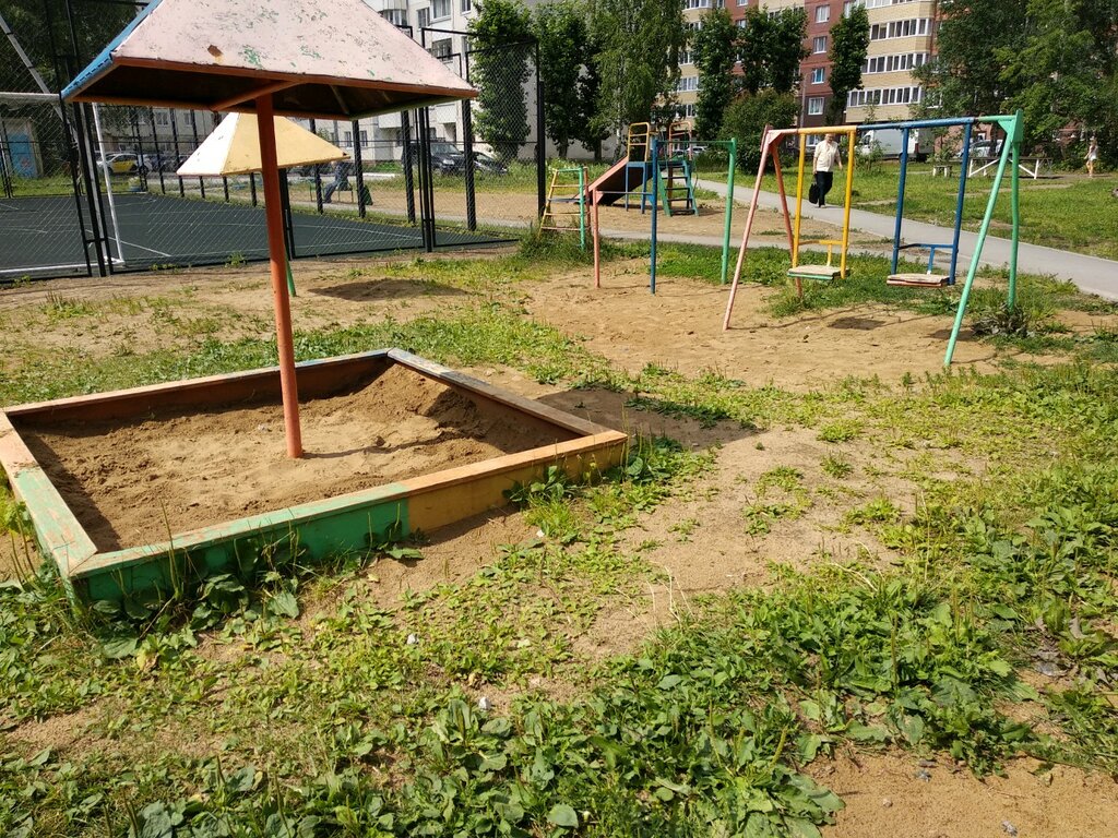 Oyun alanı Playground, Perm, foto