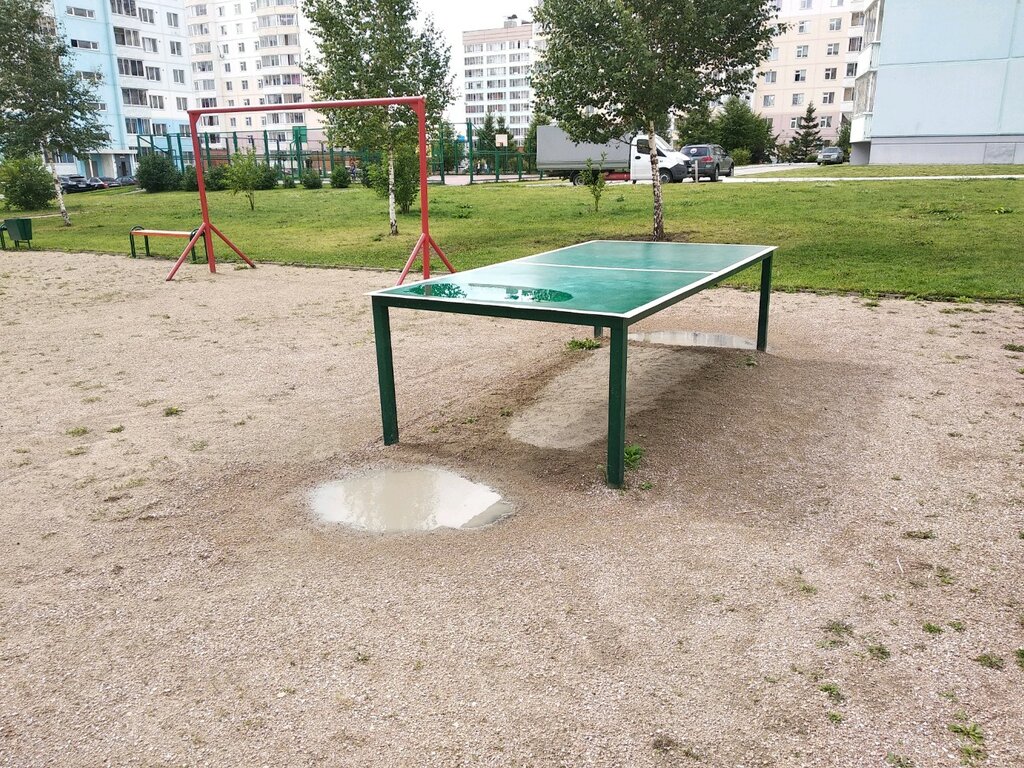Spor alanı Площадка для настольного тенниса, Novosibirsk, foto