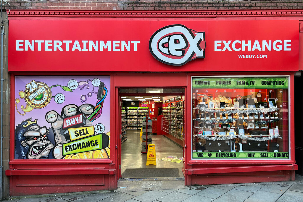 Cep telefonu ve aksesuarları satış mağazaları CeX, Rochdale, foto