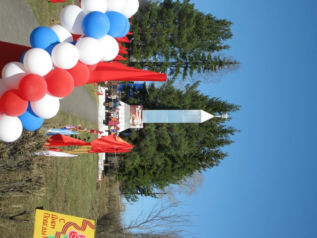 Anıt, heykel Обелиск воинам-вилежанам, Arhangelskaya oblastı, foto