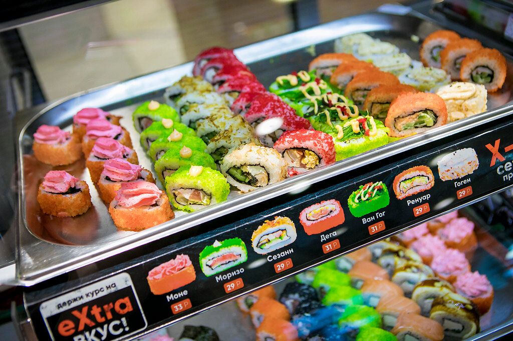 Suşi ve asya ürünleri Sushimake, Yaroslavl, foto