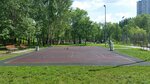 Волейбольная площадка (Moscow, Native Harbour Public Garden), spor alanı  Moskova'dan