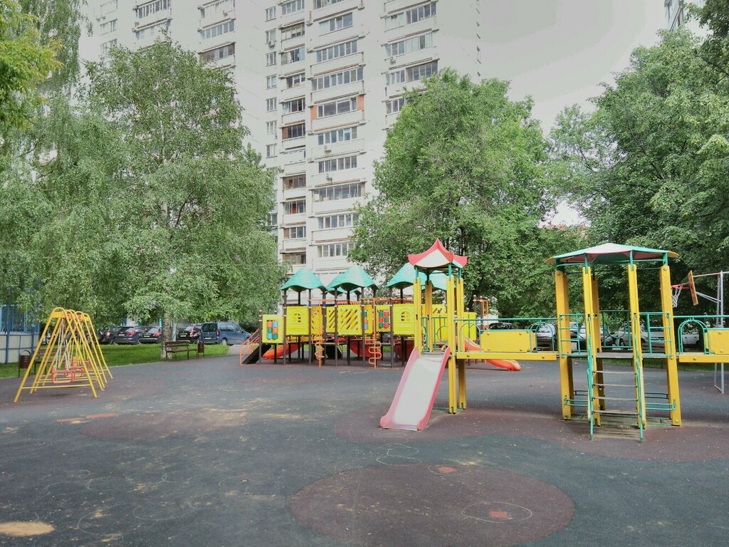 Oyun alanı Детская площадка, Moskova, foto