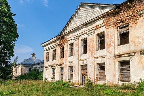 Müzeler ve sanat galerileri Дворцово-парковый комплекс, Brestskaya oblastı, foto