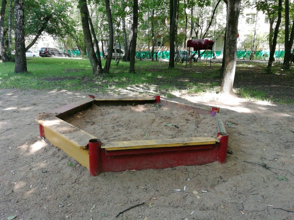 Oyun alanı Детская площадка, Moskova, foto