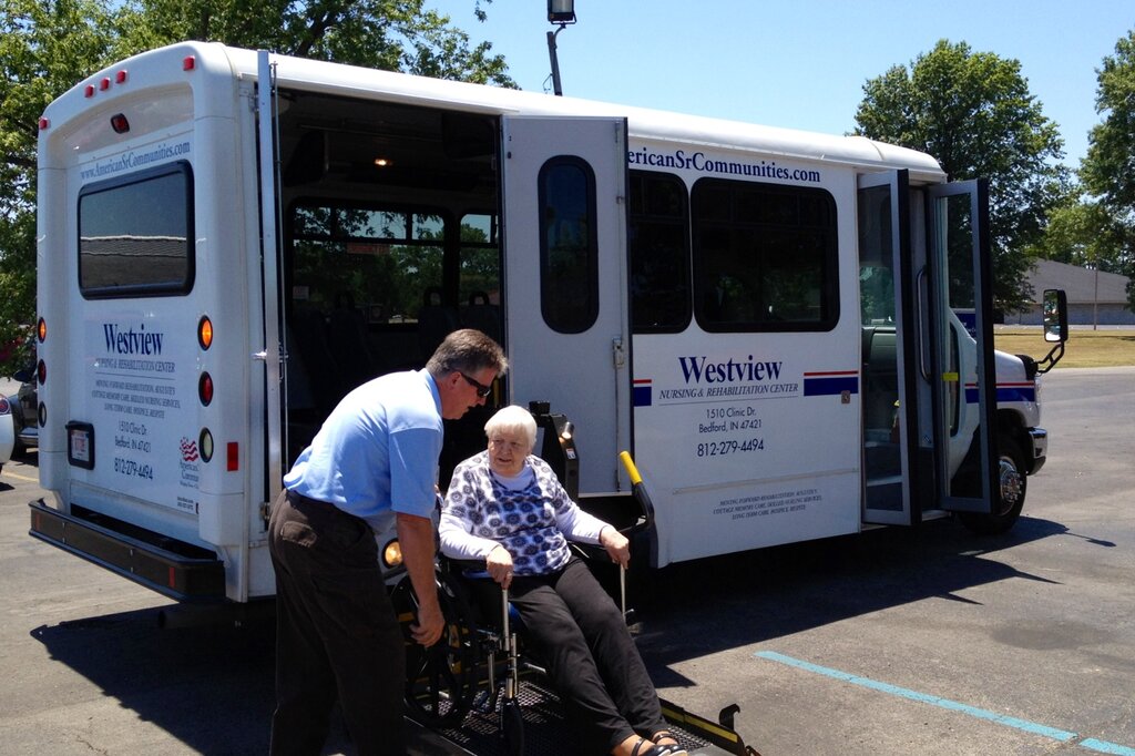 Huzurevi, bakımevi Westview Nursing and Rehabilitation Center, İndiana Eyaleti, foto