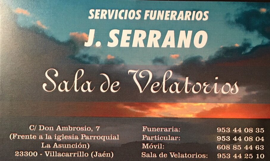 Cenaze hizmetleri Funeraria J. Serrano, Endülüs, foto