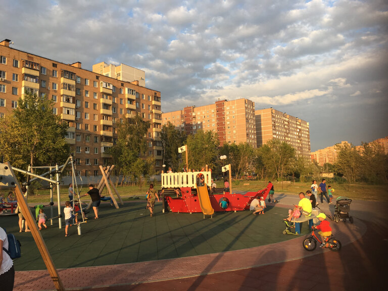 Oyun alanı Playground, Mytişçi, foto