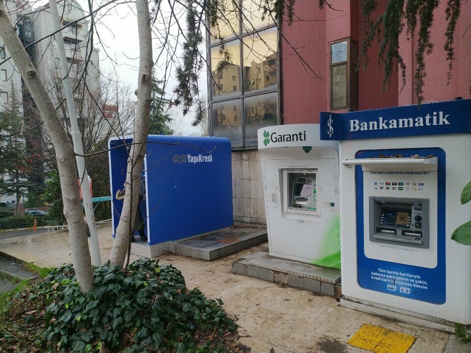 ATM'ler Türkiye İş Bankası Bankamatik, İstanbul, foto