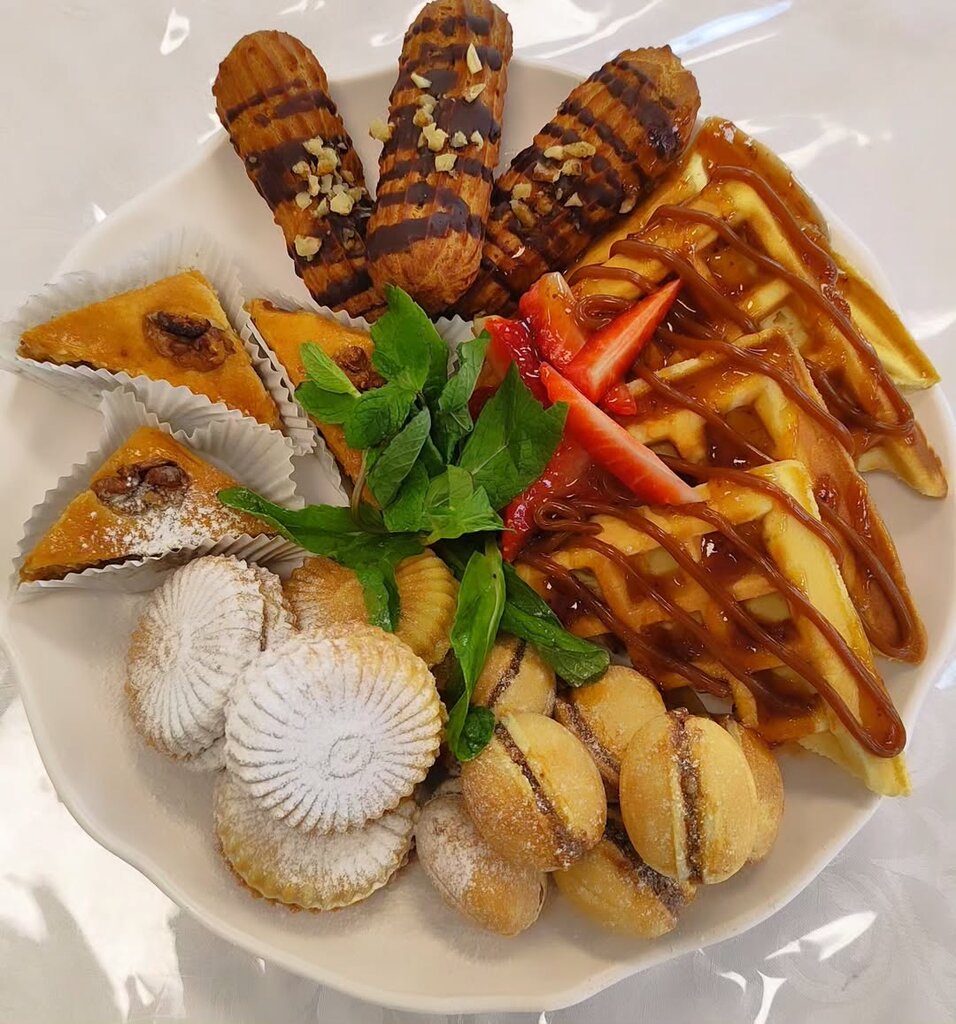 Kahve dükkanları Pekarnaya Skazka, Kentav, foto